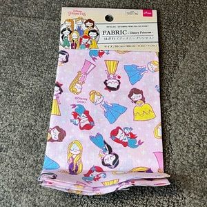 Disney | Office | Disney Princess Cut Cloth Fabric Square Sewing Crafts ...